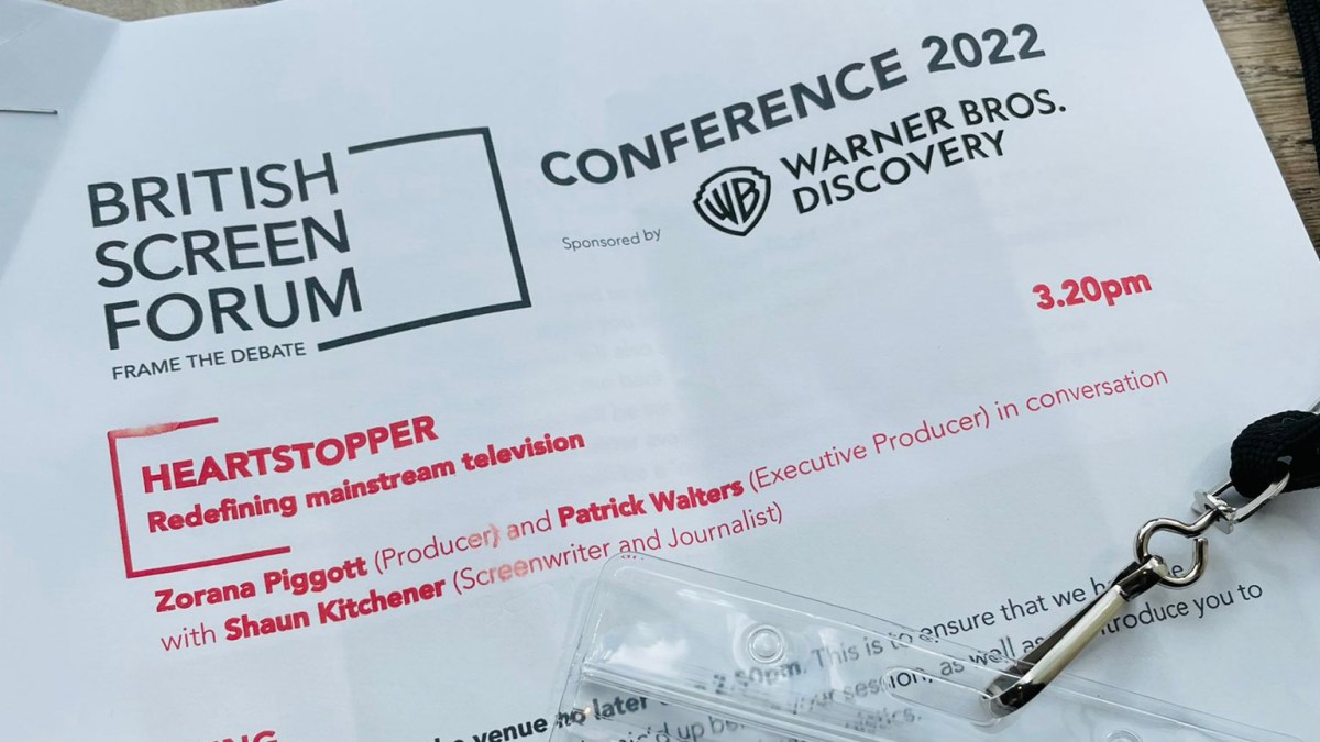 Panel host: British Screen Forum conference 2022 – SHAUN KITCHENER